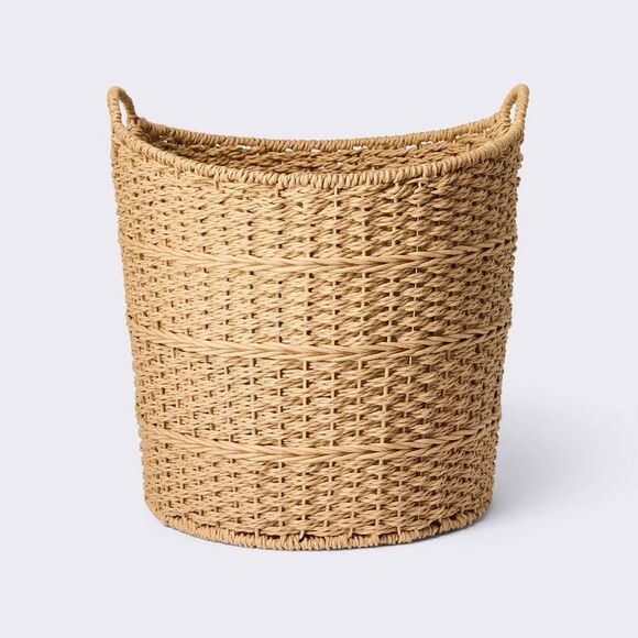 cloud island | Accents | Cloud Island Woven Large Basket Cloud Island ...